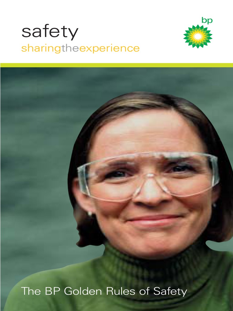 BP Golden Safety Rules Guide | PDF | Elevator | Hazards