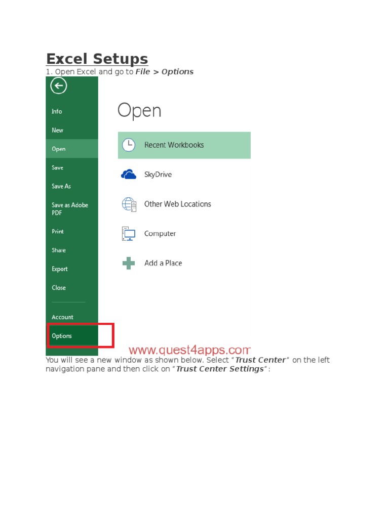 Oracle WEBADI Settings | PDF | Internet Explorer | Microsoft Excel