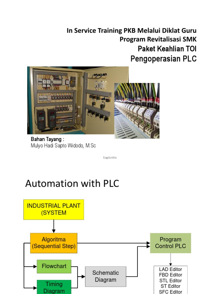 Otomasi Dengan PLC | PDF | Programmable Logic Controller | Electricity