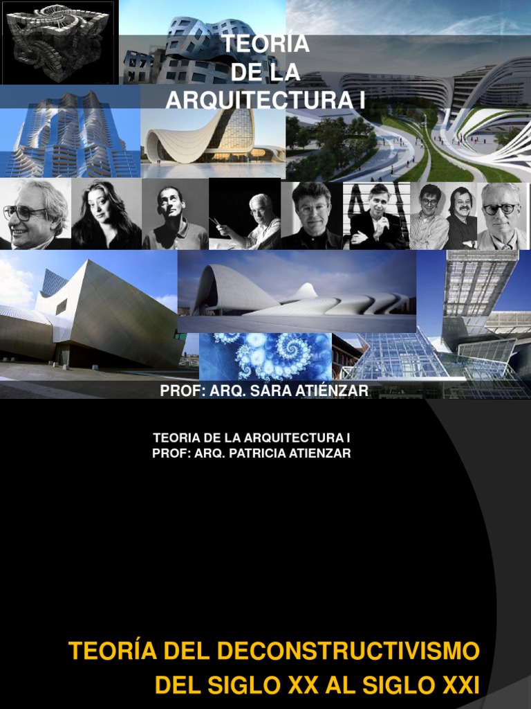 El Deconstructivismo | PDF | Estética | Biblioteca y museo
