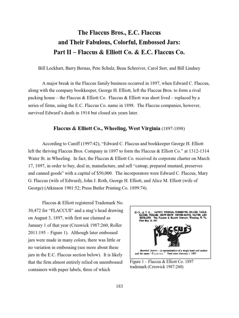 The Flaccus Bros., E.C. Flaccus and Their Fabulous, Colorful, Embossed ...