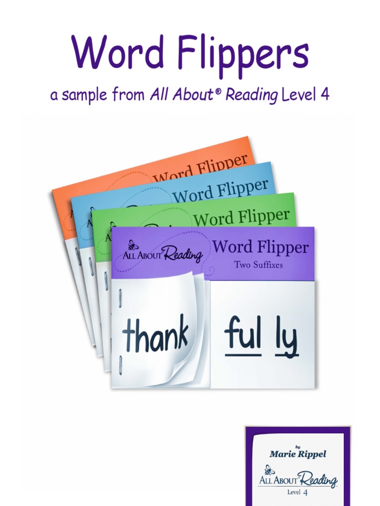 AAR L4 Word Flippers | PDF | Education Theory | Teaching