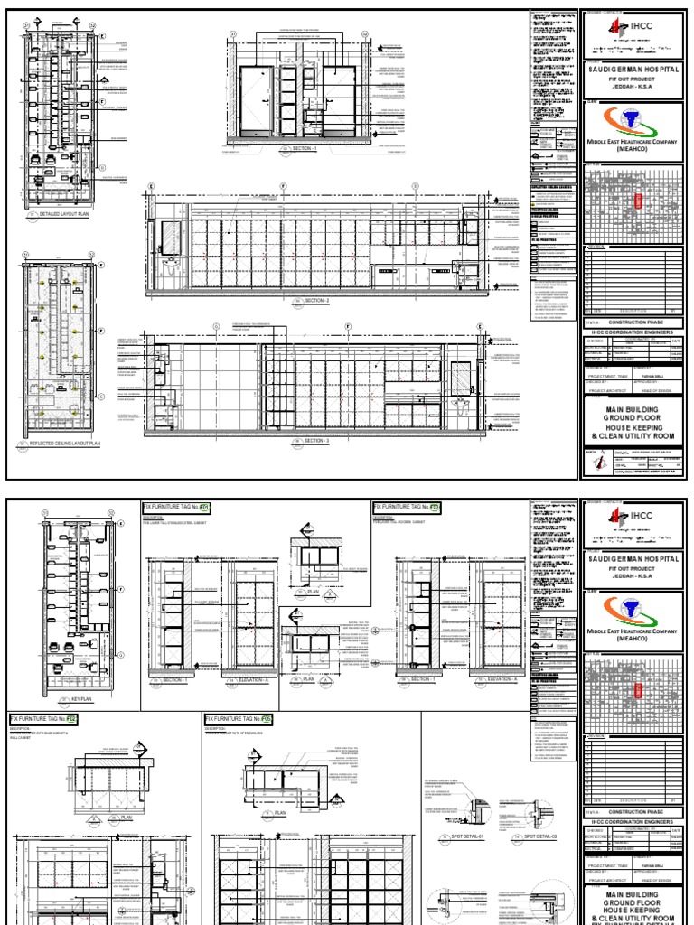 Saudi German Hospital: Section - 1 | PDF | Architectural Elements | Building Engineering