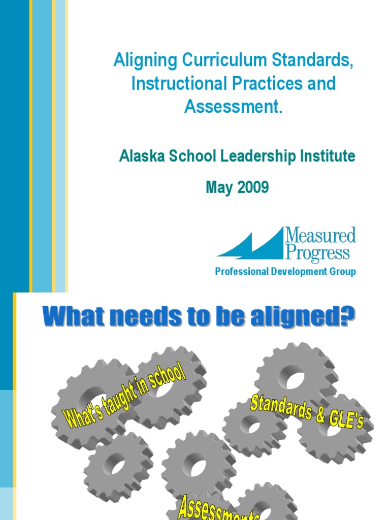 Slides For Aligning Curriculum Instruction and Assessment | PDF ...