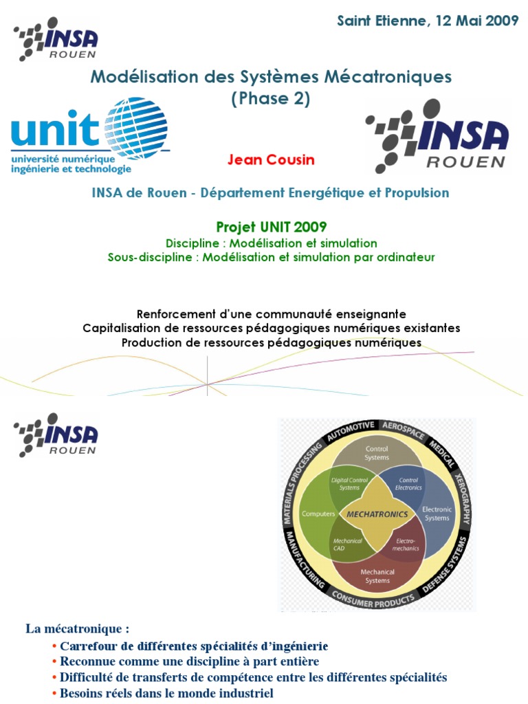 Mecatronique | PDF | Mécatronique | Simulation
