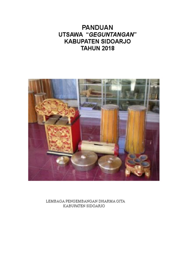 Panduan Geguntangan 2018 | PDF