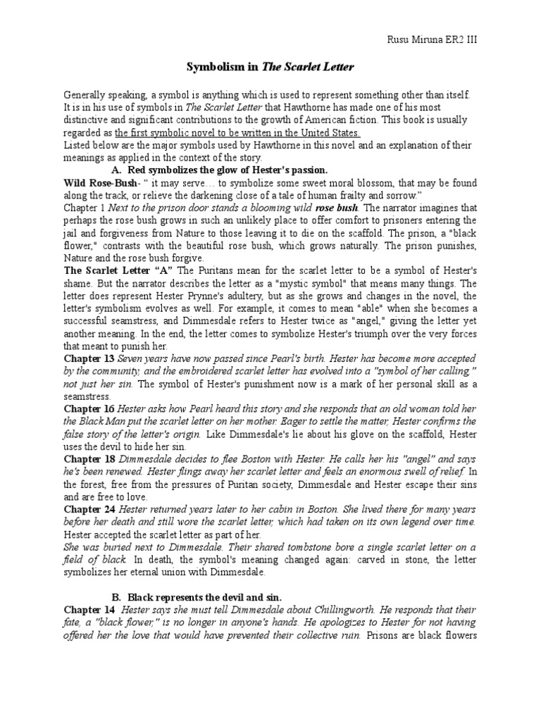 The Scarlet Letter | PDF | The Scarlet Letter