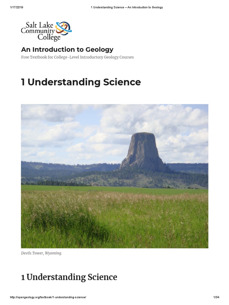 Geology Intro PDF | PDF | Rock (Geology) | Heliocentrism