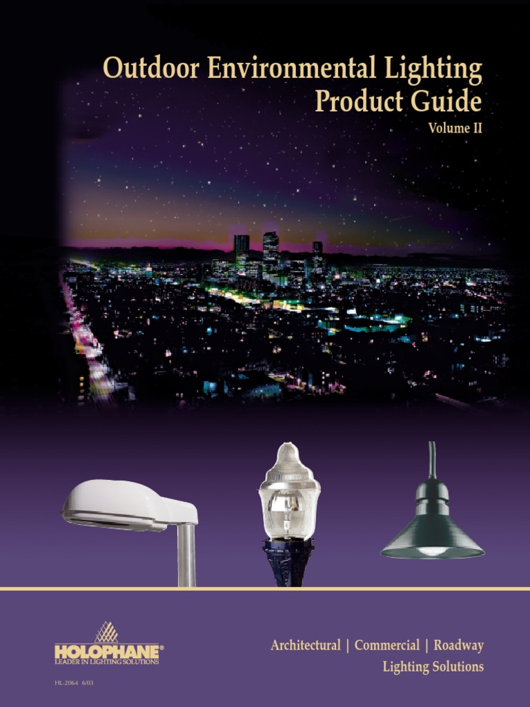 Outdoor Environmental Lighting Product Guide | PDF | Lighting ...