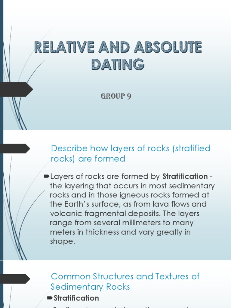 Relative and Absolute Dating | PDF | Sedimentary Rock | Rock (Geology)