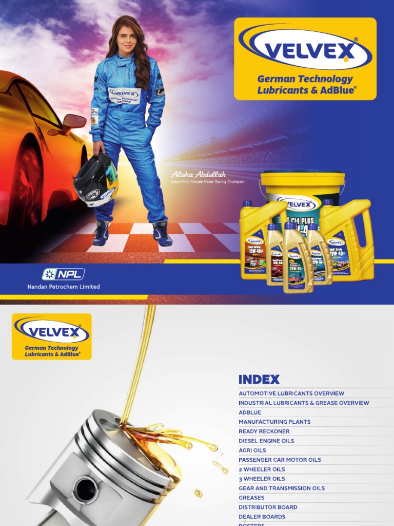 Automotive Lubricants - Retail Catalogue | PDF