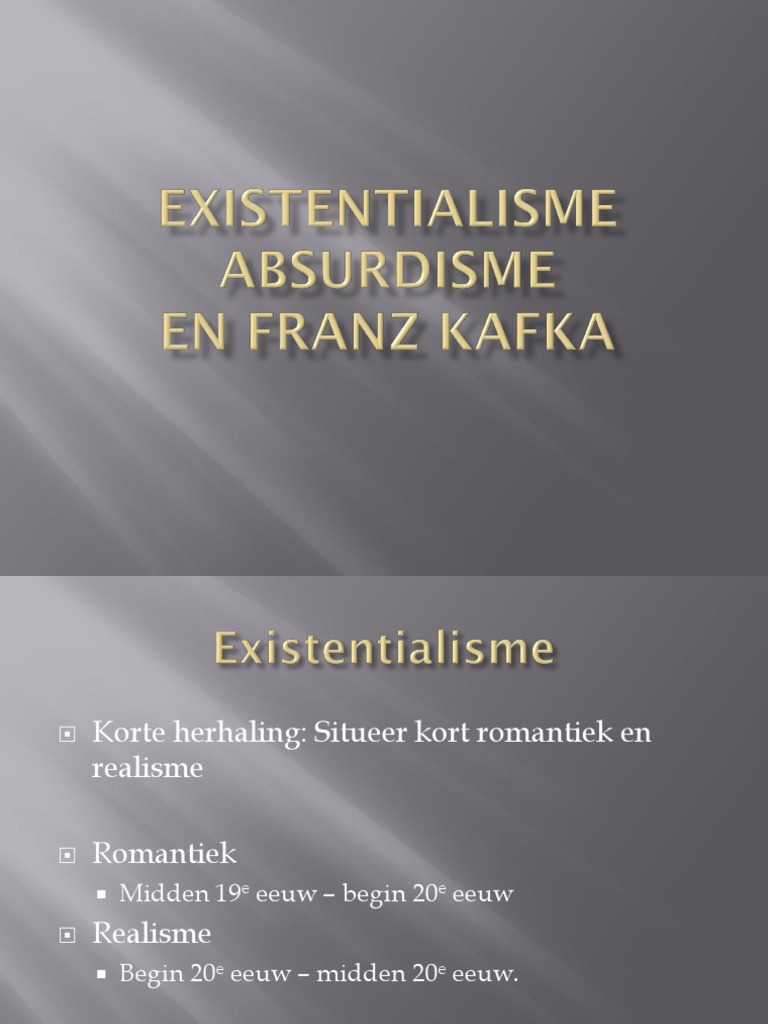 Existentialisme | PDF