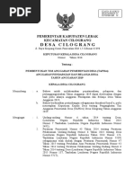 Contoh Draf - 2025 - Perdes Apb Desa | PDF