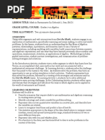 Math Café Menu and Pricing Guide | PDF