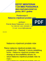 Interni Obracun PDV | PDF
