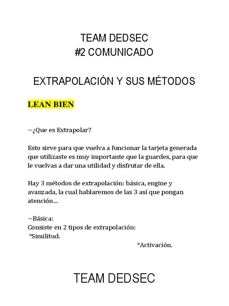 #2 Clase Dedsec | PDF | Informática y tecnología de la información