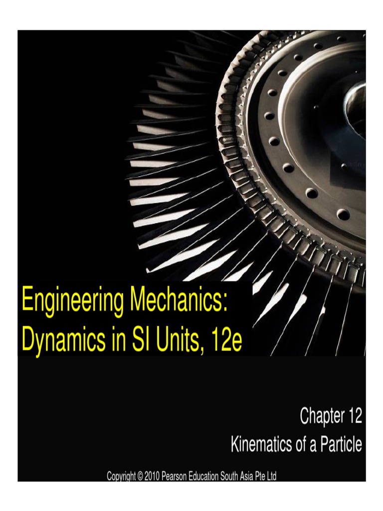 Ch12 1 2 Dynamics Pdf Pdf Kinematics Acceleration