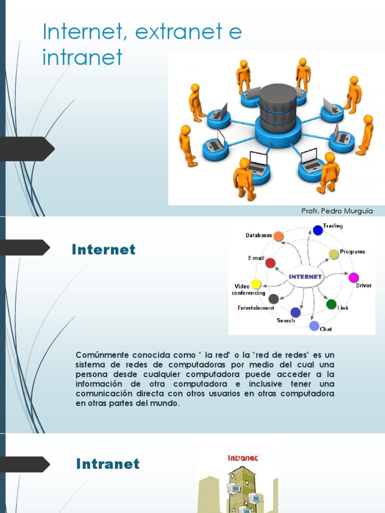 Internet, Extranet e Intranet | PDF