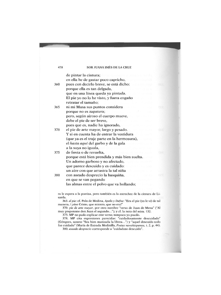 Sor Juana | PDF | Poesía