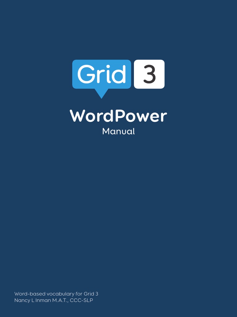WordPower Vocabulary for Grid 3 | PDF | Part Of Speech | Word
