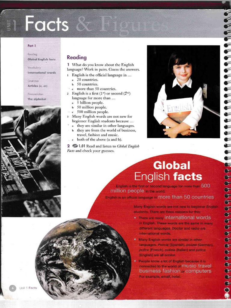 Global Elem Student's Book | PDF | Linguistics | Semiotics