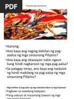 Aral 12 Teorya NG Pinagmulan NG Lahing Pilipino | PDF