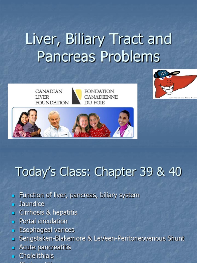 Liver, Biliary Tract and Pancreas Problems | PDF | Cirrhosis | Liver
