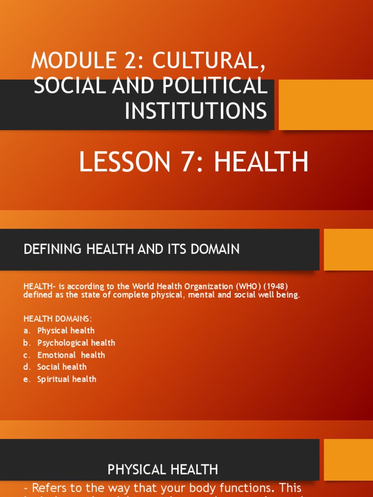 Ucsp Lesson 7 | PDF | Alternative Medicine | Medicine