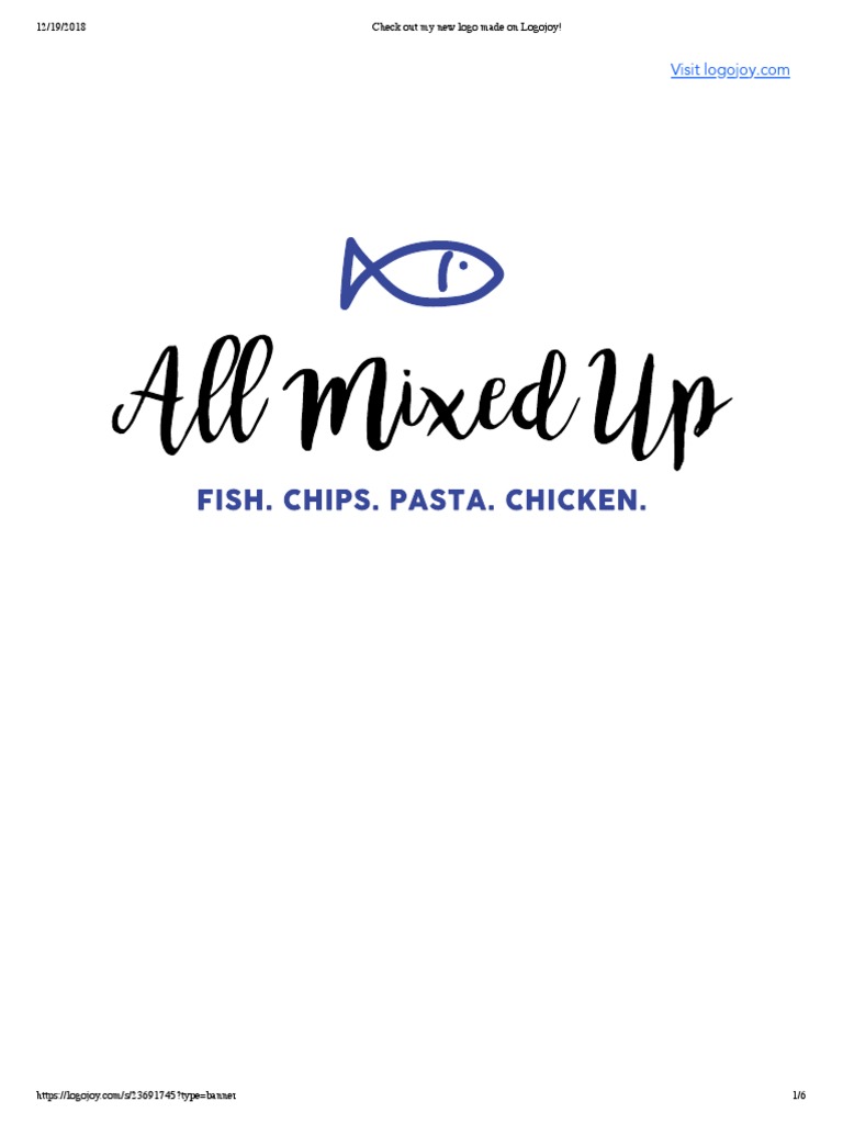 All Mixed Up Logo PDF | PDF