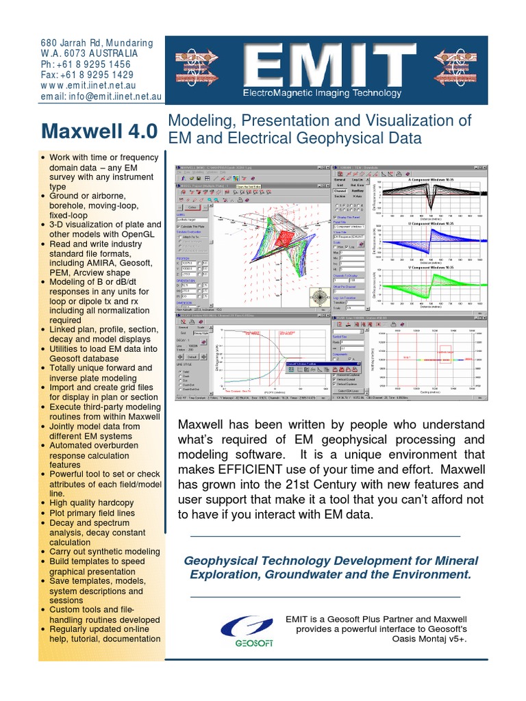 Maxwell Brochure PDF | PDF | Graphical User Interfaces | Computing