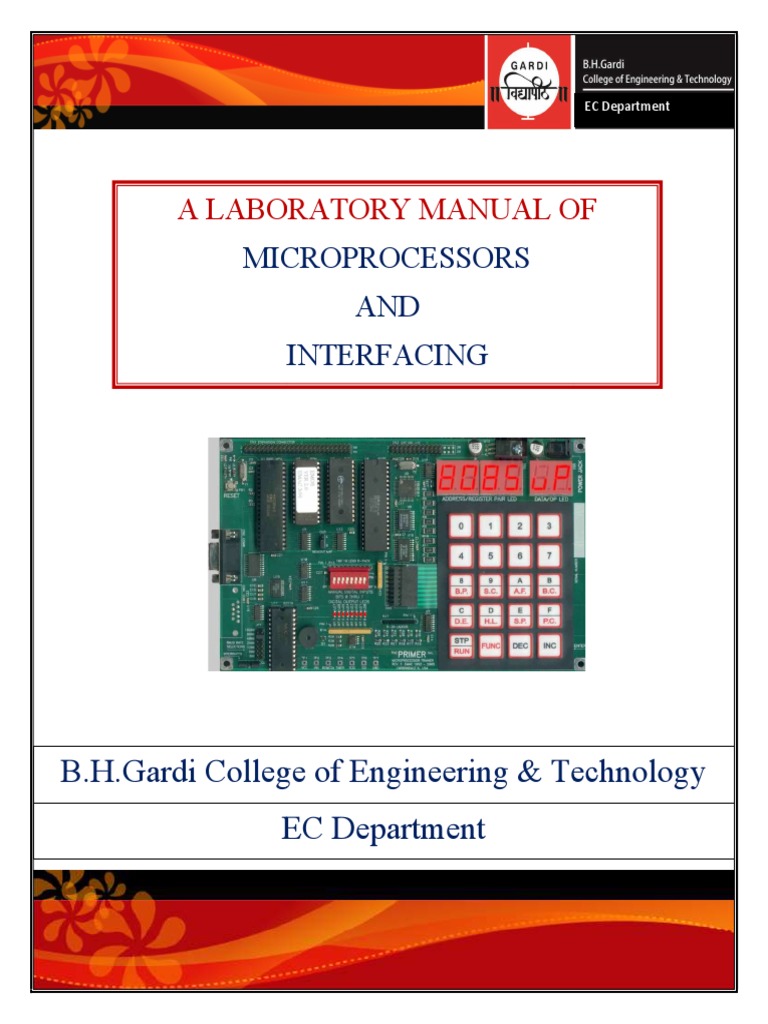 Lab Manual | PDF | Binary Coded Decimal | Central Processing Unit
