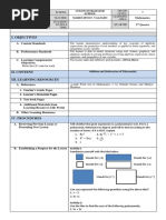 Lesson Plan Adding Integers | PDF | Lesson Plan | Integer