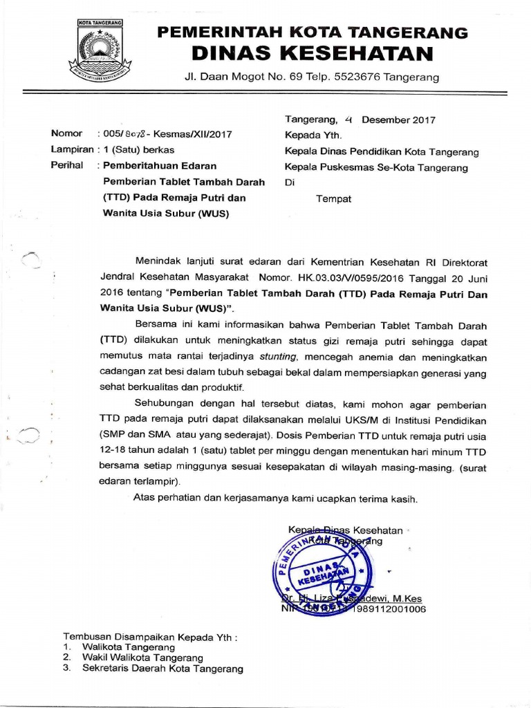 Edaran TTD Rematri | PDF