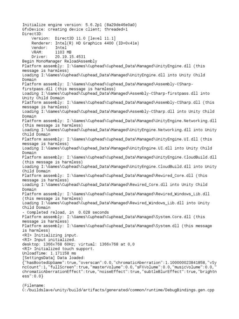 Output Log | PDF | Library (Computing) | Filename