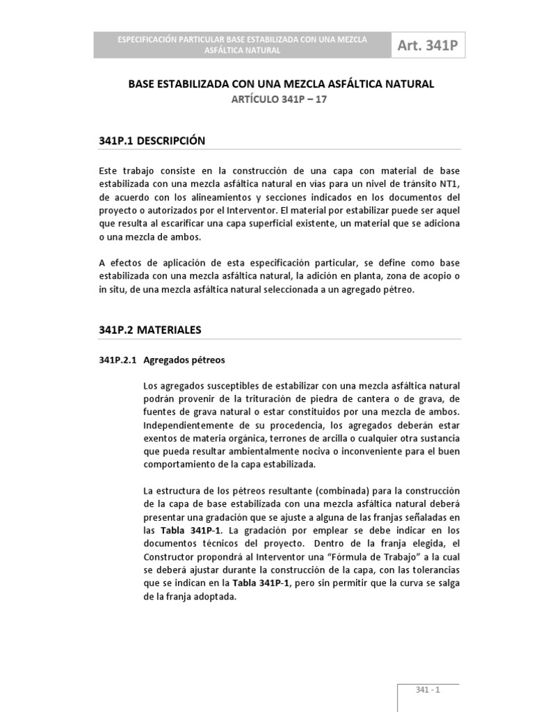Base Estabilizada con Asfalto Natural | PDF | Densidad | Transporte