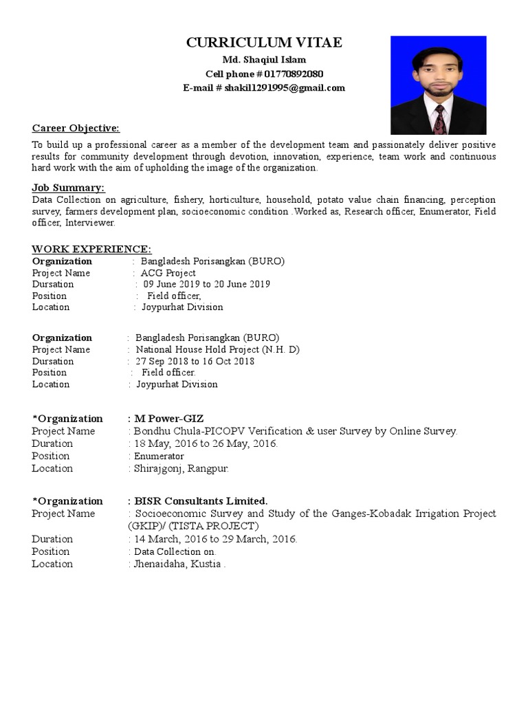 Curriculum Vitae: Career Objective | PDF | Business