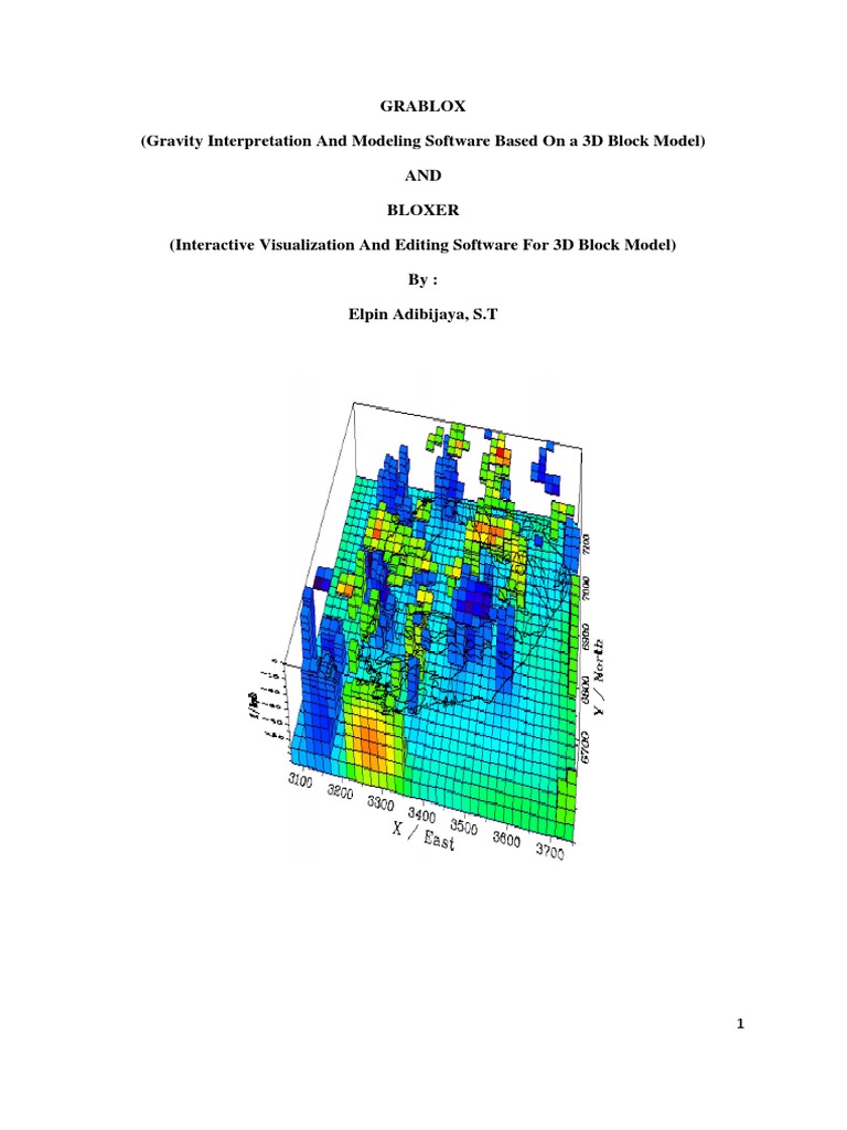 Pemodelan 3D dengan GRABLOX dan BLOXER | PDF | Komputer