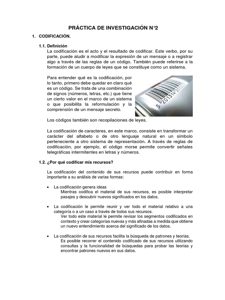 Practica 2 | PDF | Codificación de caracteres | Informática