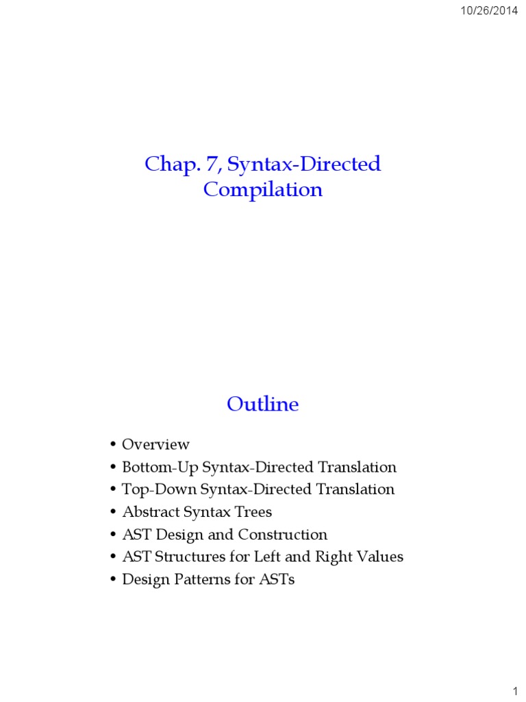 Chap07 - Modified PDF | PDF | Parsing | Language Mechanics