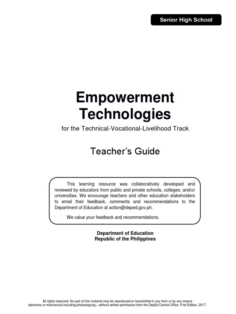 Teacher's Guide | PDF | Educational Technology | Multimedia
