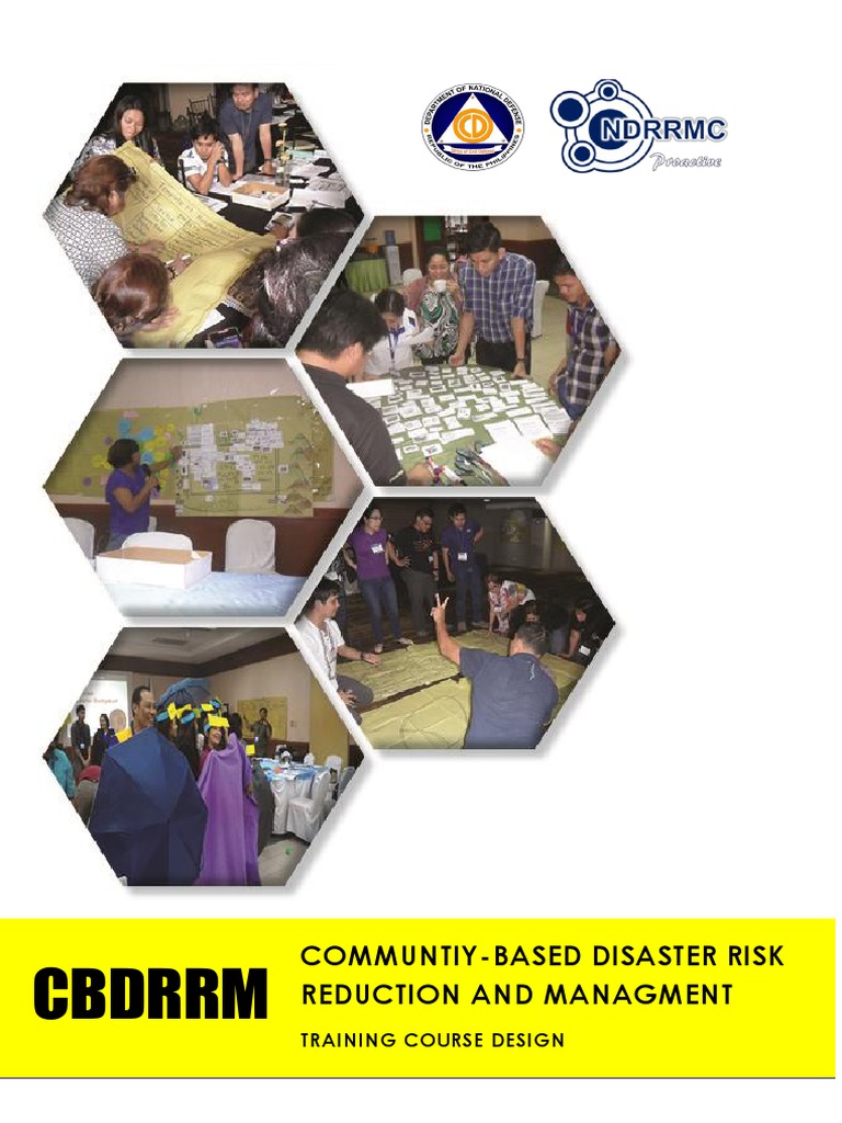 Cbdrrm Training Course Design Pdf Emergency Management Community