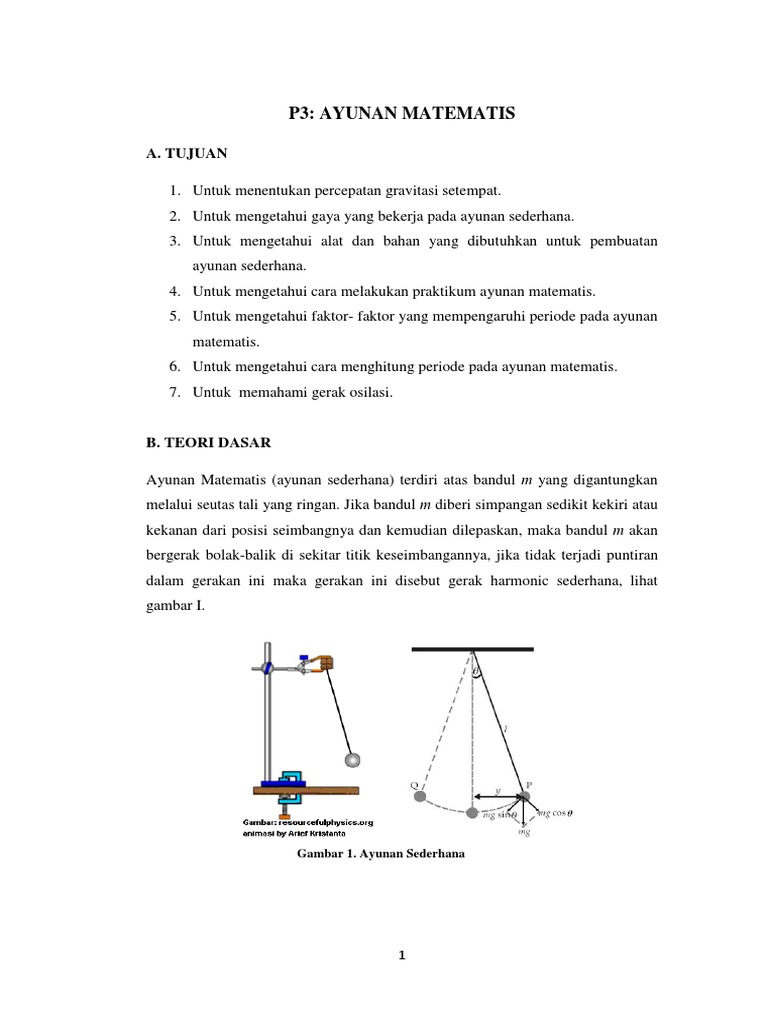 p3 Ayunan Matematis Nayass | PDF