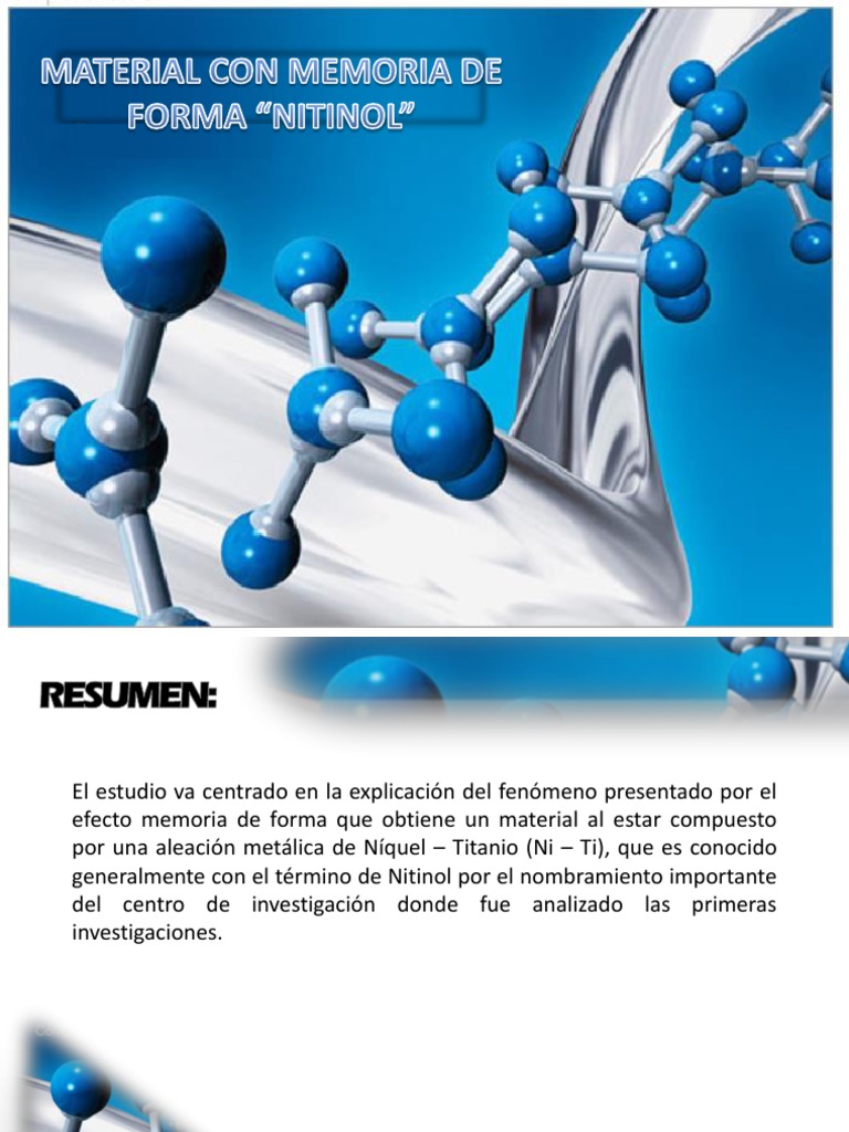 Caracterización del comportamiento de la aleación de memoria de forma ...