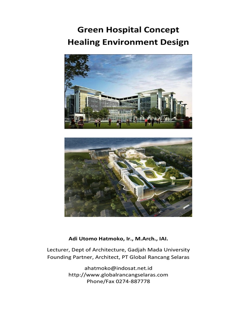 Sustainable Hospital Design | PDF