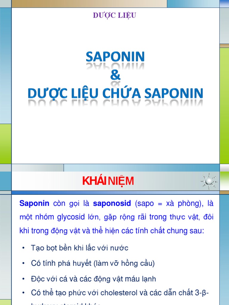 Saponin | PDF
