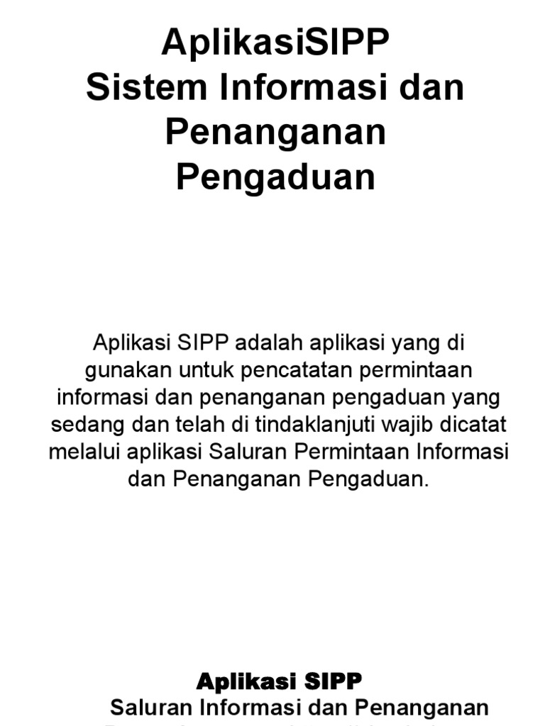 Sipp BPJS | PDF