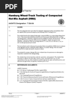AASHTO T 166-Standard Method of Test For Bulk Specific Gravity of ...