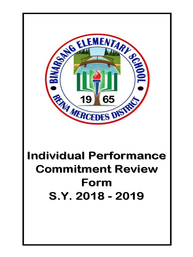 Individual Performance Commitment Review Form S.Y. 2018 - 2019 | PDF