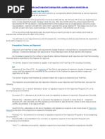 Witness & Hold Point Inspection Plan | PDF | General Contractor ...