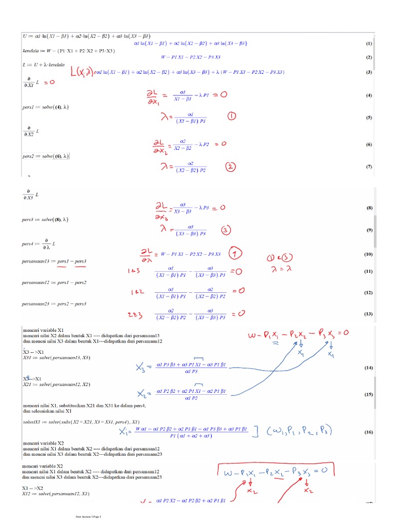 Walrasian Demand | PDF